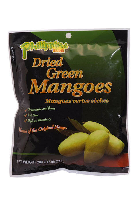 Philippine Dried Green Mangoes 200g and 100g | Lazada PH