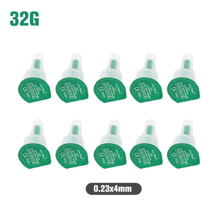 🔨 TOOL 10pcs Disposable Insulin Injection pen sterile needle 31G 0 ...
