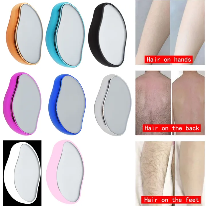 Painless Physical Hair Removal Epilators Crystal Hair Eraser for Body ...