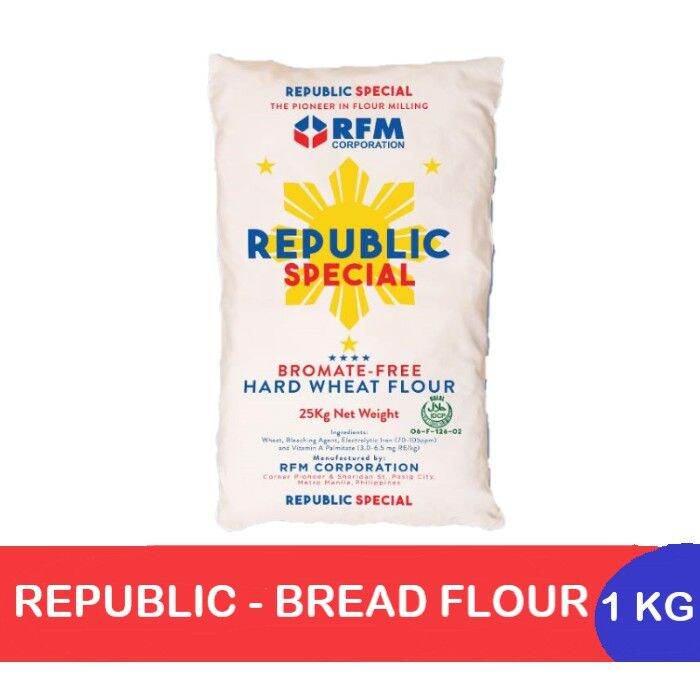 Bread Flour Republic First Class RFM (Date Restocked 7/22/2022) | Lazada PH