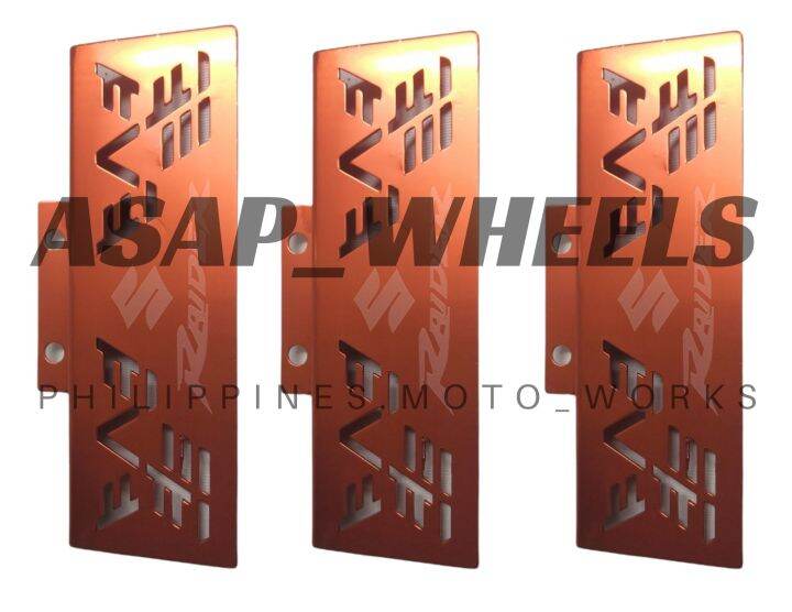 RADIATOR COVER FOR RAIDER 150 CARB TYPE ORANGE COLOR | Lazada PH