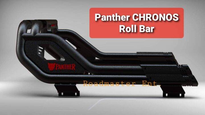 Universal Panther Chronos ROLL BAR Powder Coated with 3rd Brake Light ...