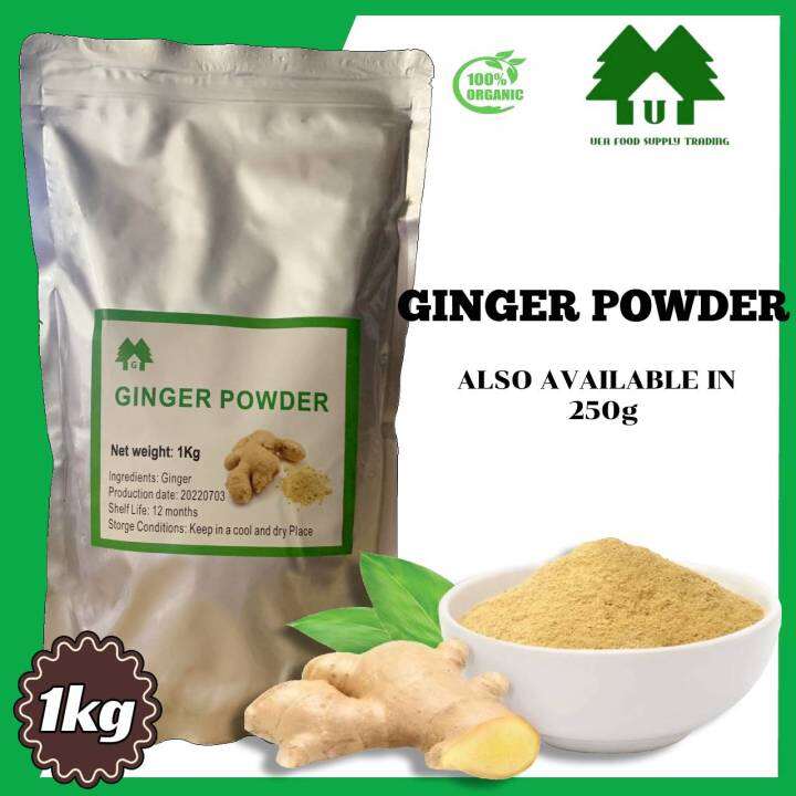 GINGER POWDER 1kg/250g per pack with already ZIPLOCK at the top | Lazada PH
