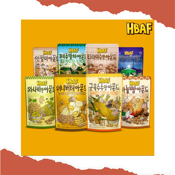 [HBAF] Tom's Korean Honey Butter Almonds 120g | Lazada PH