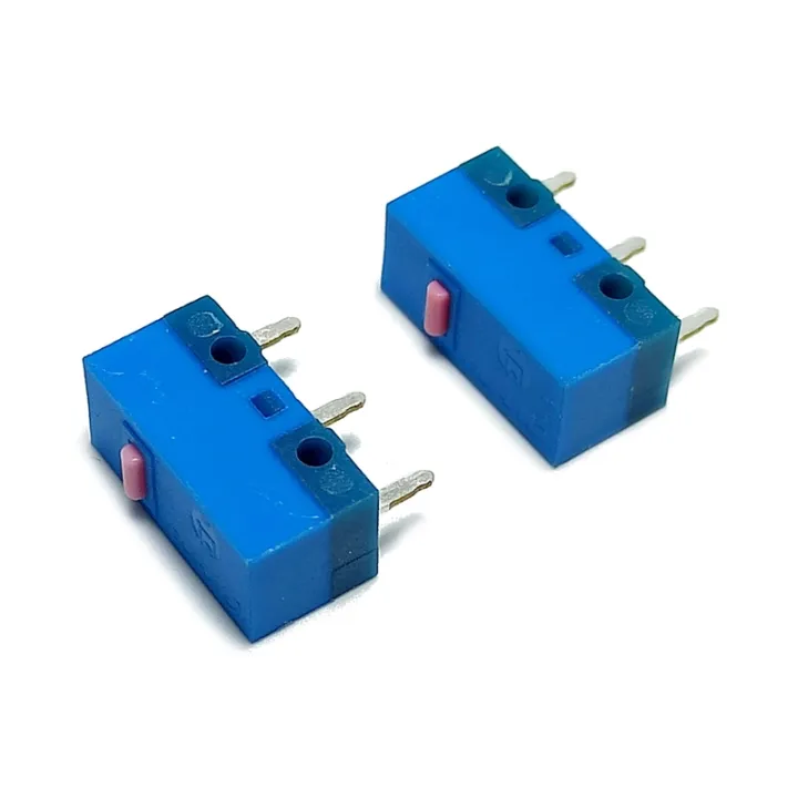 HUANO Microswitch 80ล้านคลิก Life Gaming Mouse Micro Switch 3 Pin Pink ...