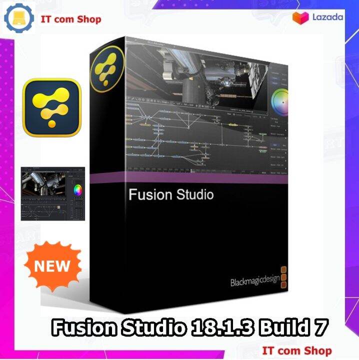 โปรแกรม Blackmagic Design Fusion Studio 18.1.3 Build 7 โปรแกรมออกแบบ Visual Effects และ ...