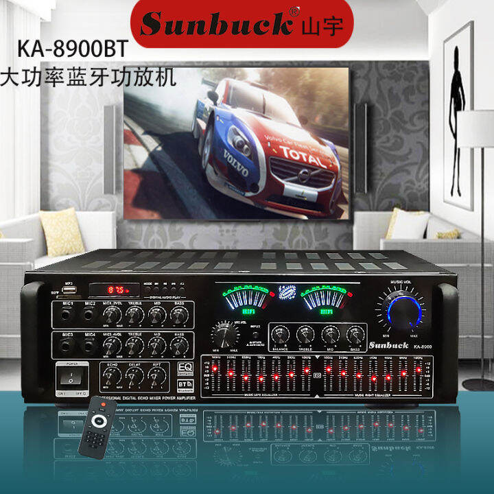 Amply karaoke bluetooth, Amply 5.1 Sunbuck KA-8900, AV-888BT - Bảo hành 12 tháng - Công suất cao ...