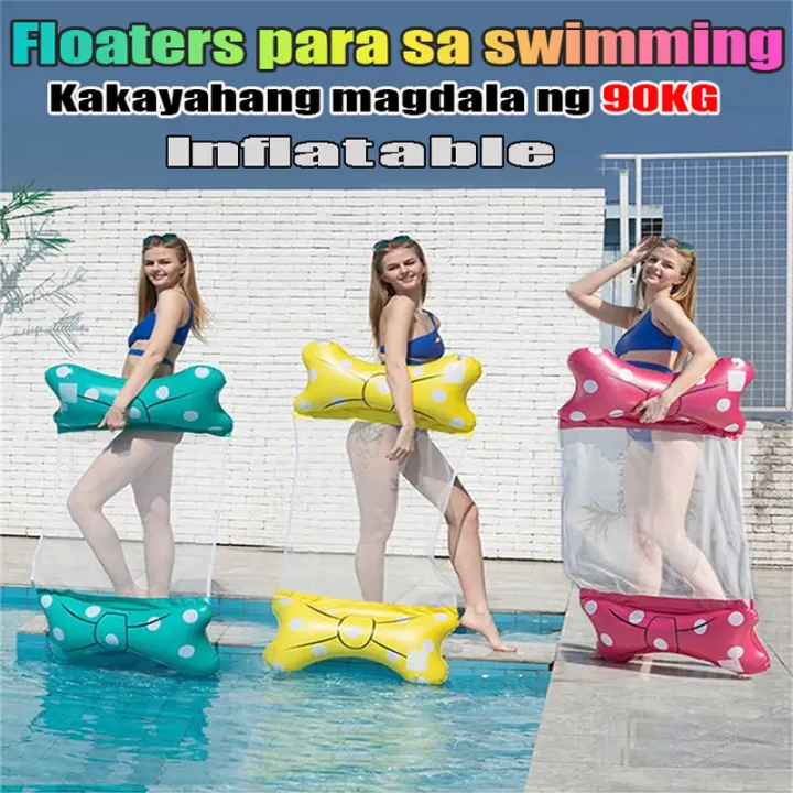 Floaters for swimming adult inflatable Bed beach Salbabida Floating water hammock Lounge bed for ...