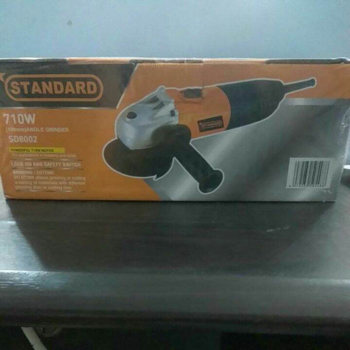 Standard - Angle Grinder 100mm 710w sd: 8002 | Lazada PH