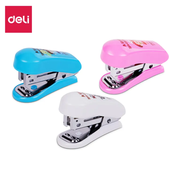 Mini-trumpet stapler for students with female-capable postage package ...