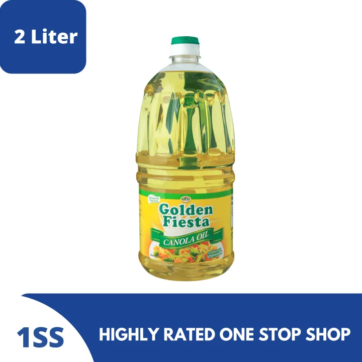 UFC Golden Fiesta Canola Oil, 2 Liters | Lazada PH