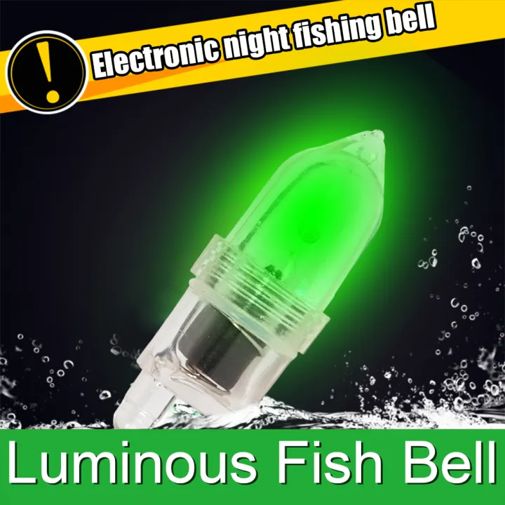 Underwater Deep Drop LED Fish Attracting Indicator Lure LED Light Bait ...