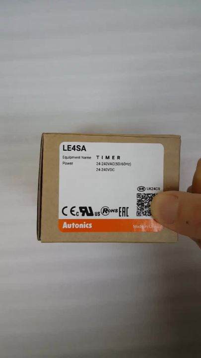 ใหม่และเป็นต้นฉบับ Autonics LE4SA Clear Timing Relay Digital LCD Timer ...