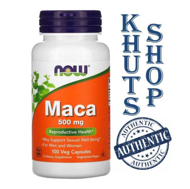 Maca 500 mg 100 Capsules, Intimacy Aid, Now Foods | Lazada PH