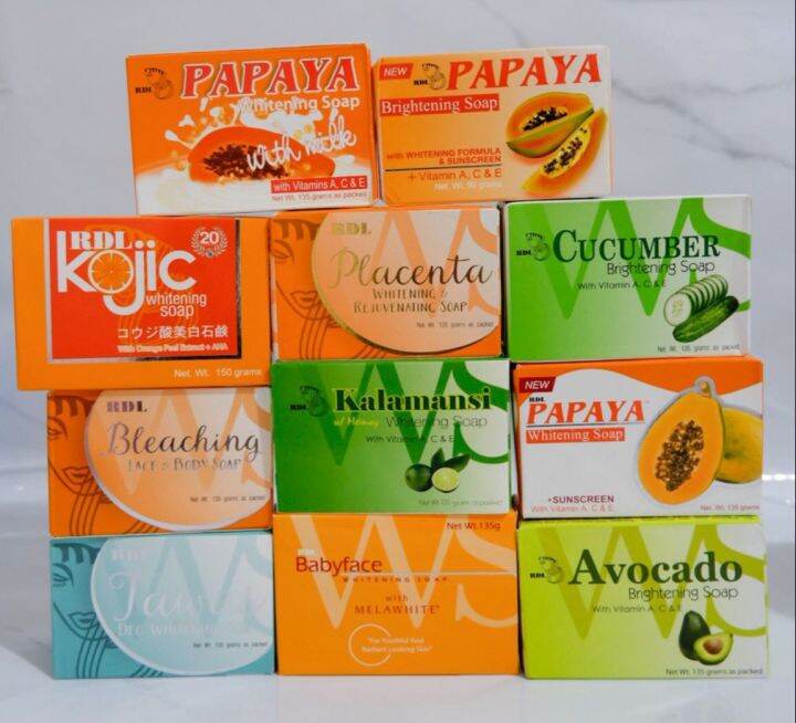 RDL Papaya Soaps 150g. / 135g. | Lazada