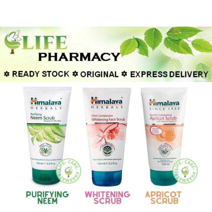 Himalaya Herbals Face Scrub 150ml (Purifying Neem/ Clear Complexion ...