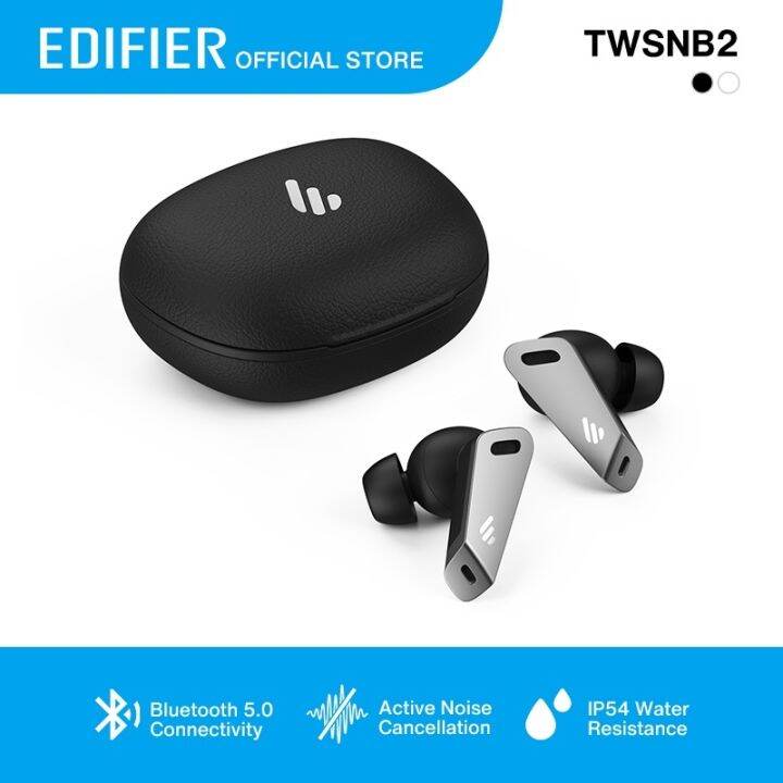Edifier TWS NB2 Pro Wireless Earbuds Bluetooth V5.0 Connectivity Active Noise Cancellation ...