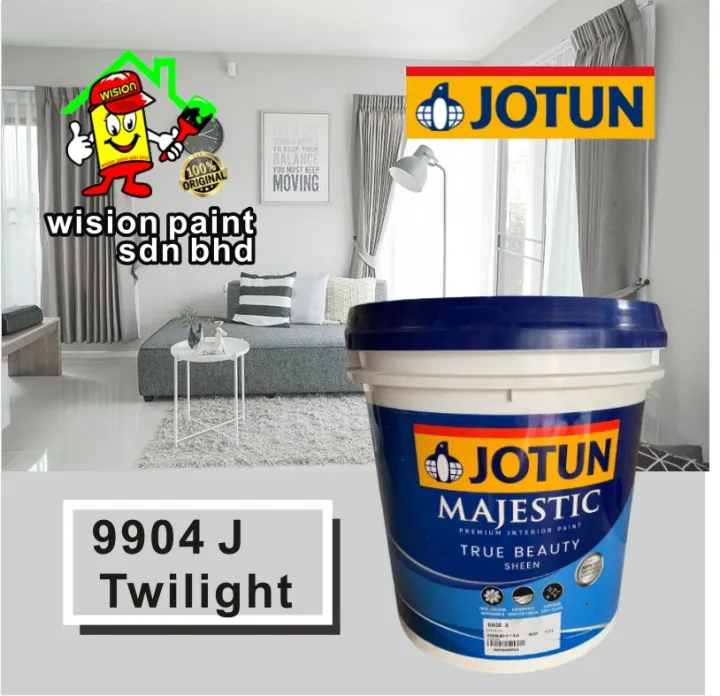 9904J TWILIGHT 1L / 5L /15L JOTUN MAJESTIC TRUE BEAUTY ( SHEEN ) - INTERIOR PAINT / Cat Rumah ...