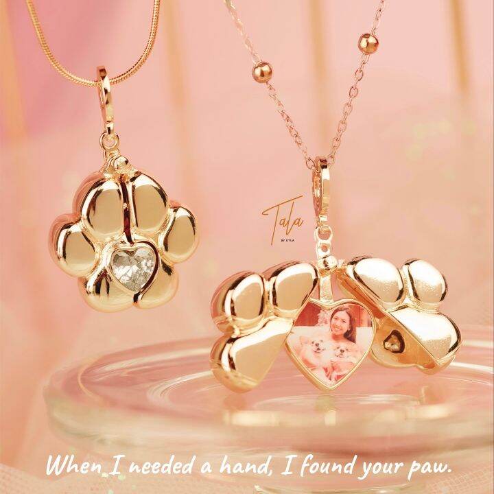 Tala by Kyla Pre-Order Dog Paw Locket Plus Premium Gift Box | Lazada PH