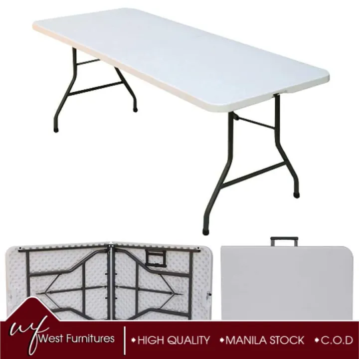 West Furniture Fold in Half Multipurpose Foldable Outdoor Table ...