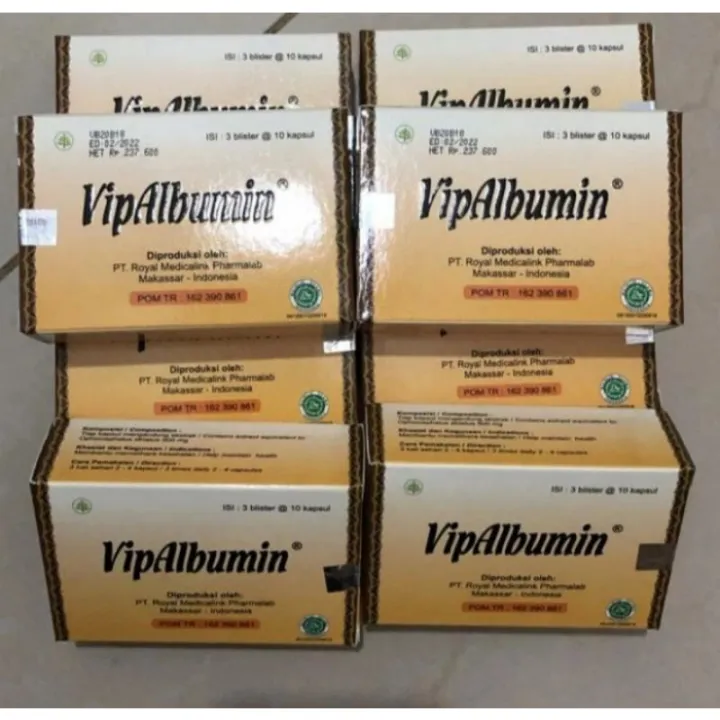 VIP Albumin kapsul | Lazada Indonesia