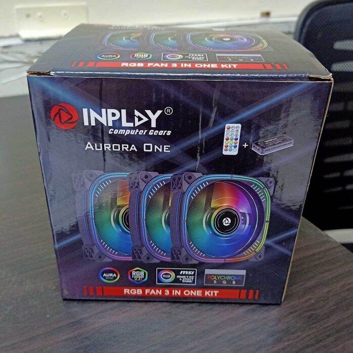 INPLAY AURORA TOWER RGB FAN ARGB KIT 120MM Cooling fan 3 IN ONE KIT ...