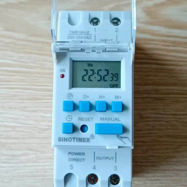 Billboard Street Light Electronic Weekly 7 Days Programmable Timer