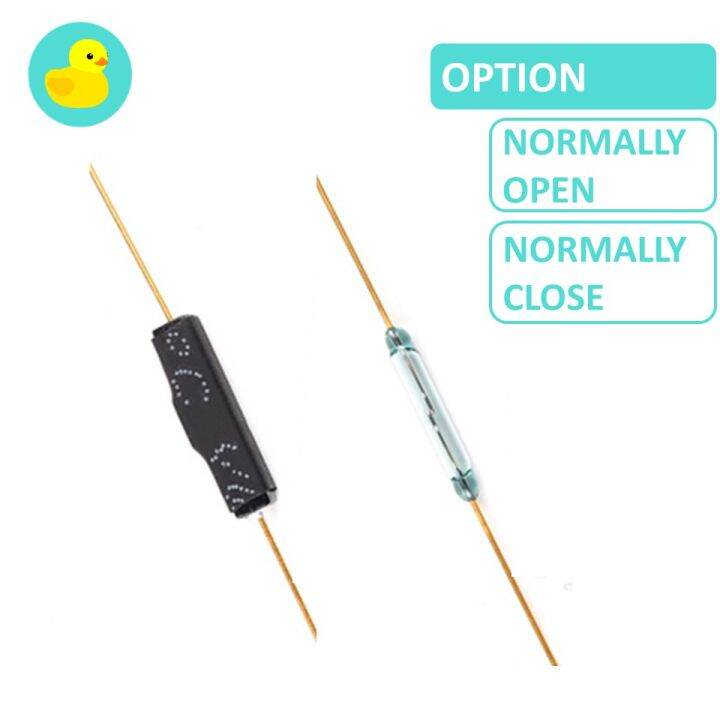 Reed Switch Magnetic Sensor Normally Close / Open | Lazada