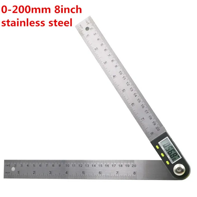 300mm 12inch Digital protractor Angle ruler 200mm 8inch angle Finder ...