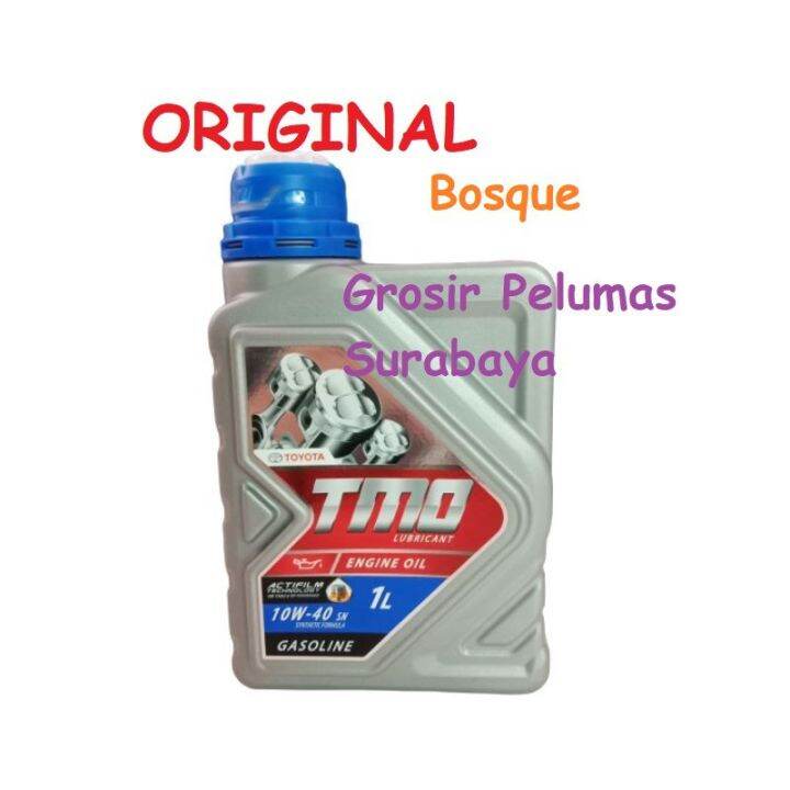 Original oli TOYOTA TMO bensin 10w/40 10w-40 botol 1liter Genuine ...