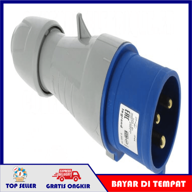 Industrial Plug / Plug Industri 3 Pin 32A legrand IP44 55234 | Lazada ...