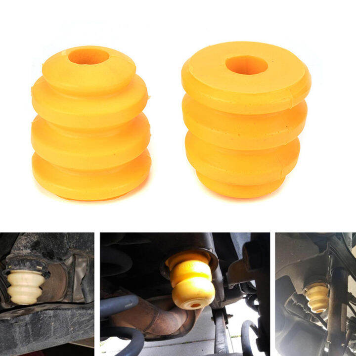 2pcs Front Position Control Arm Bump Stop Shock Absorber Buffer Block ...