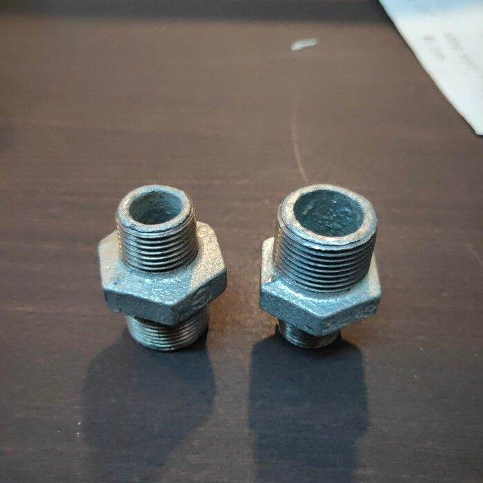 V Sok Double Nipple Galvanis 3/4" x 1/2" -djpt | Lazada Indonesia