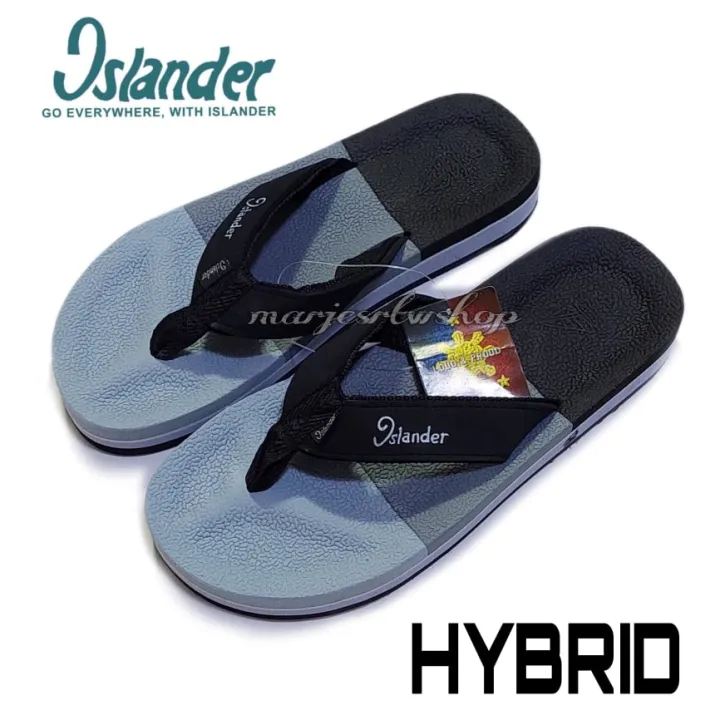 ISLANDER Slippers for Men (HYBRID) BLACK | Lazada PH
