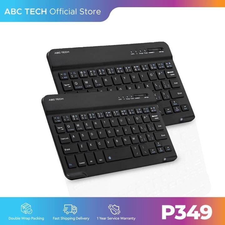 ABC Tech Wireless Bluetooth Keyboard | Lazada PH