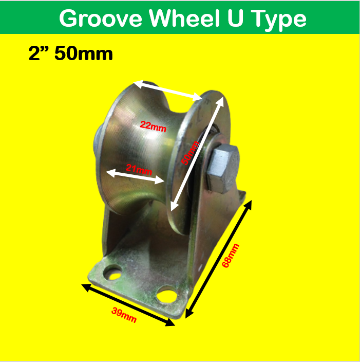 Mago Machinery Groove Wheel U Type | Lazada PH
