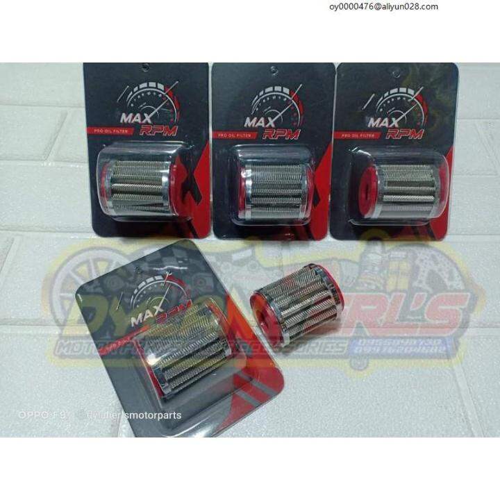 oil filter barako 175 MAX RPM OIL FILTER WASHABLE FOR SNIPER 150135☀ ...