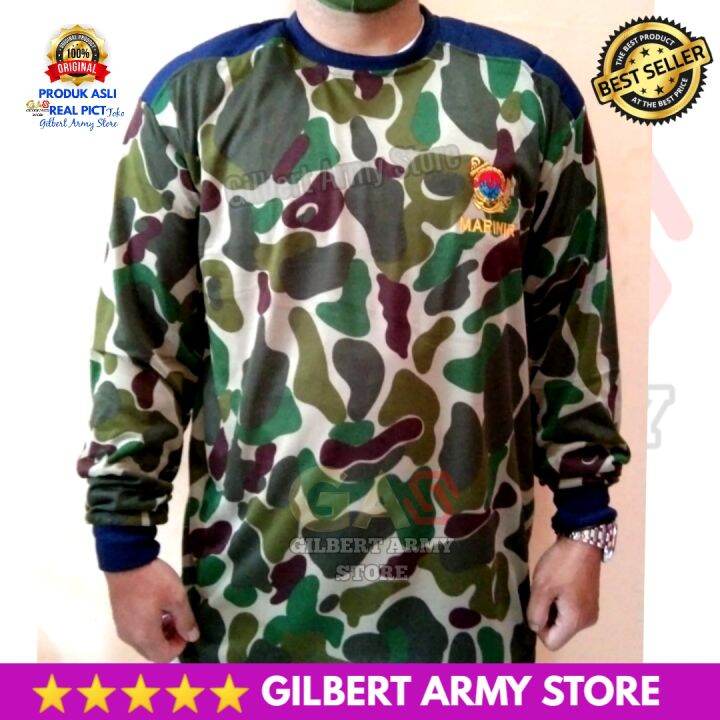 GILBERT ARMY STORE-Kaos Panjang Loreng Sniper Dekker Logo Kko Marinir ... GILBERT ARMY STORE-Kaos Panjang Loreng Sniper Dekker Logo Kko Marinir ...