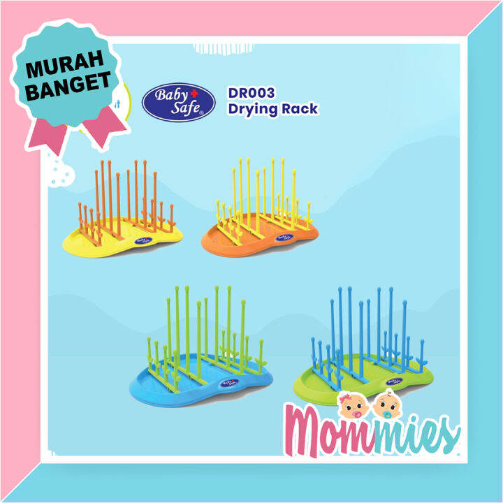 Rak Pengering Botol Susu BABY SAFE DRYING RACK DR003 | Lazada Indonesia