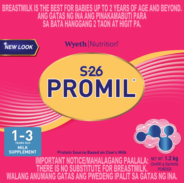 S26 PROMIL® THREE Milk Supplement for Kids 1-3 Years Old 1.2kg | Lazada PH
