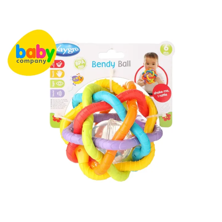 Playgro Rattle Bendy Ball Baby Toys | Lazada PH
