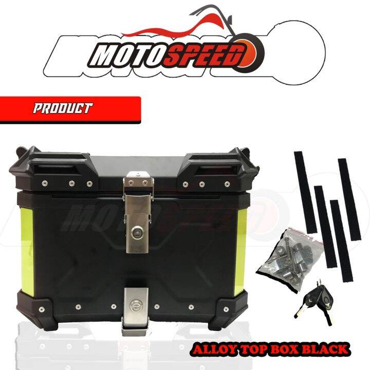 sell like hot cakesCOD Original Pure Alloy Top Box 45L With BASEPLATE ...