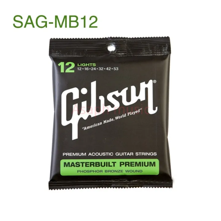 Gibson Acoustic / Electric Guitar Strings Gitara Ng Mga Kuwerdas String ...