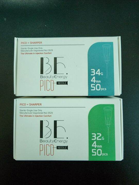 [PICO NEEDLE] 50PCS 32G X 4mm 34G X 4mm MESO Needles From Korea ...