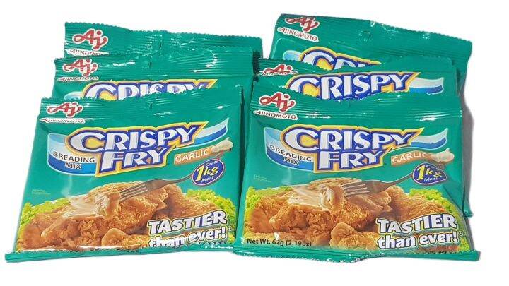 Ajinomoto Crispy Fry Breading Mix Garlic - Coats 1 kg of Meat (pack of ...