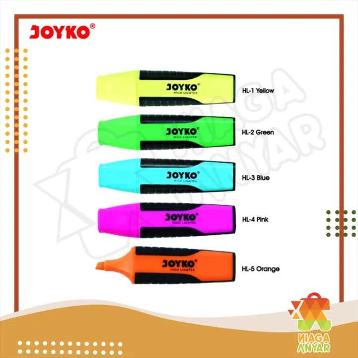 JOYKO Highlighter / Penanda Berwarna / Stabilo Joyko | Lazada Indonesia