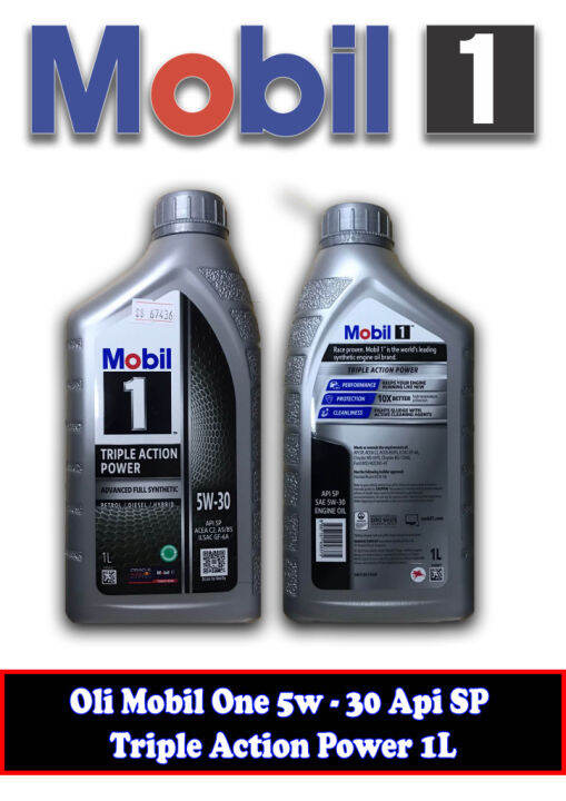 Oli Mobil One 5w - 30 Api SP Triple Action Power 1L | Lazada Indonesia