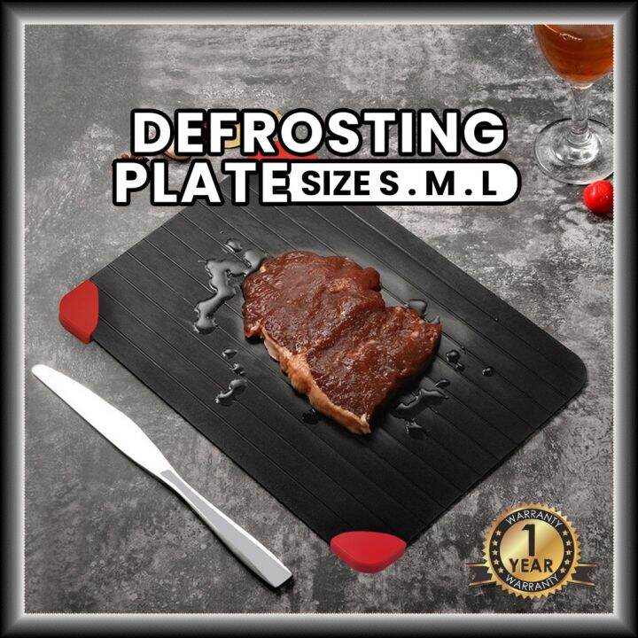 Defrosting Plate Rectangle Kitchen Fast Melting Meat Frozen Food Melt ...