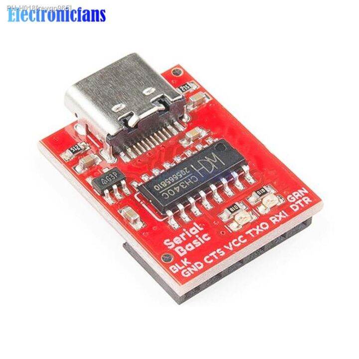 Type C to TTL Serial Port CH340C Module CH340 USB Bus Conversion Chip ...