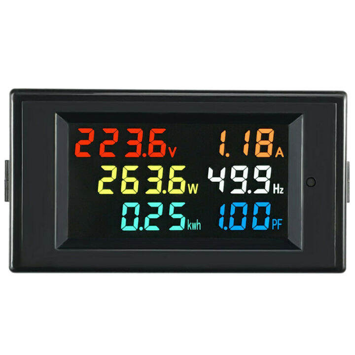 6 in 1 AC Monitor D69-2058 AC Digital Voltage and Current Power ...